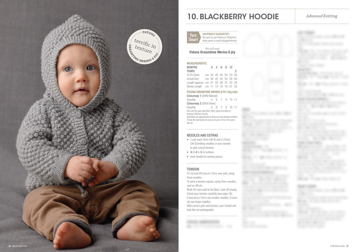 Merino Baby Knitting Pattern Book | Jannz Craft Shop