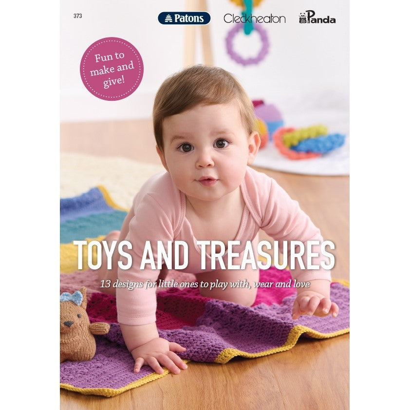 Toys & Treasures Knitting & Crochet Pattern Book | Jannz Craft Shop
